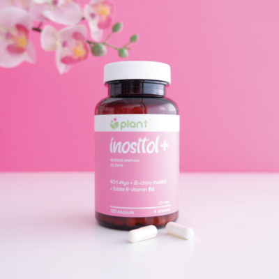 Inozitol + kapsule - Myo i D-chiro Inozitol sa folatom i vitaminom B6